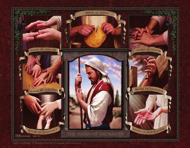Hands of the Master - Doc Christensen - 8x10 or 11x14 Size ...