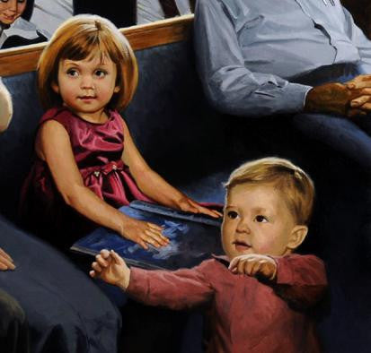 Savior Passing Sacrament Meeting Painting | Doc Christensen ...